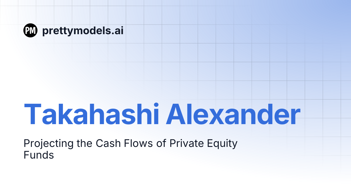 Takahashi Alexander | prettymodels.ai